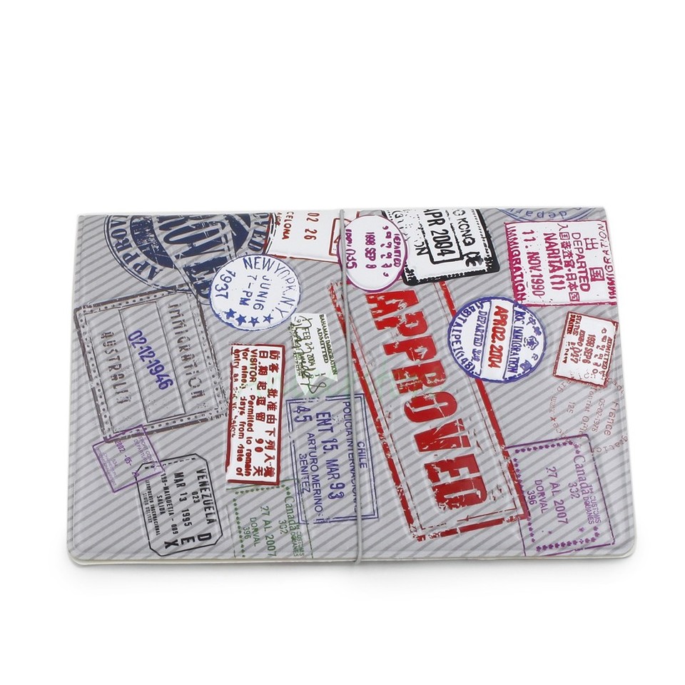 Travel Visa Approved 3D Passport Holder Protect Cover Trip ID Card ...