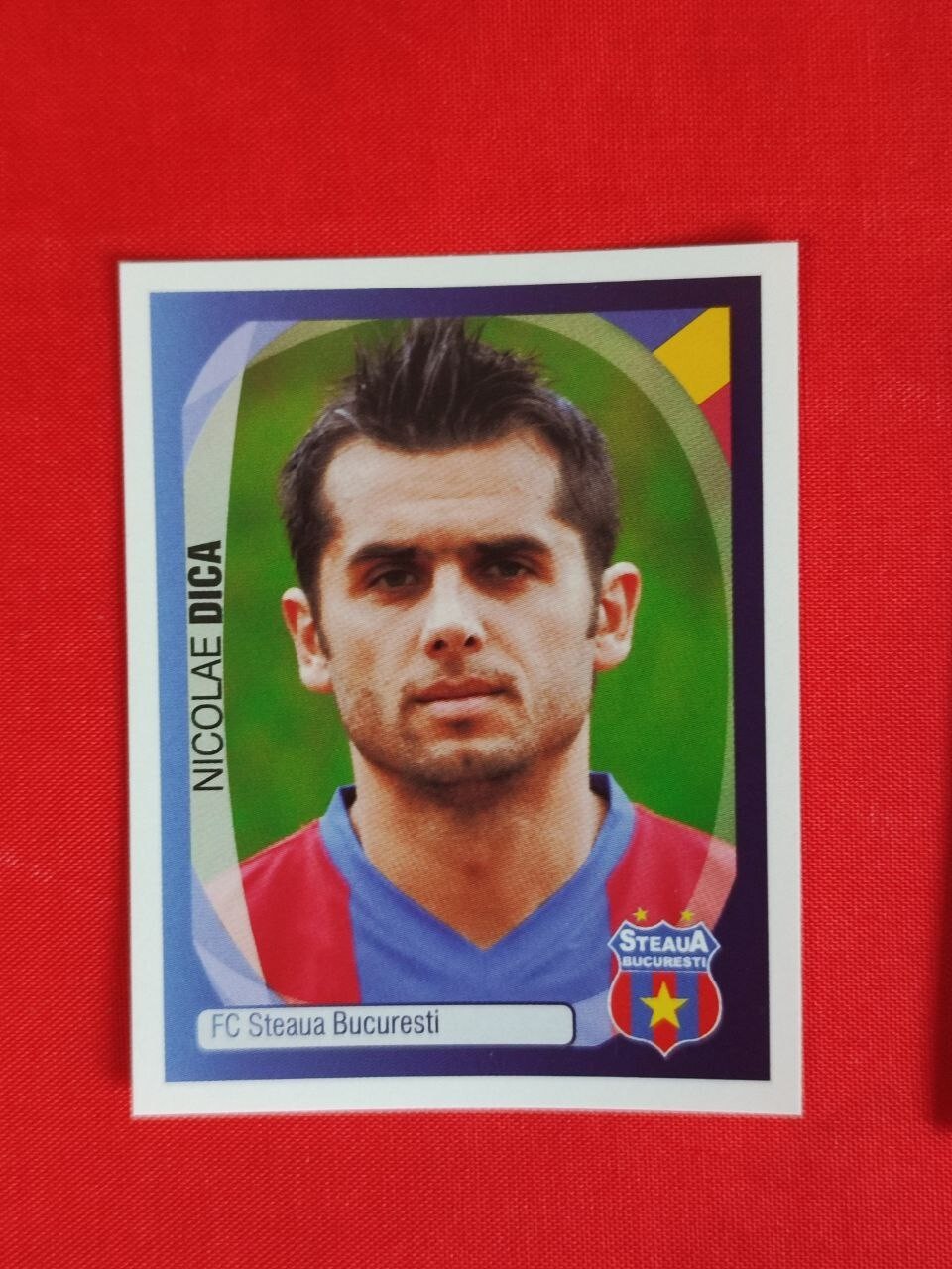 Figurina Panini Champions League 2007-08 #547. Nicolae Dica (Steaua ...