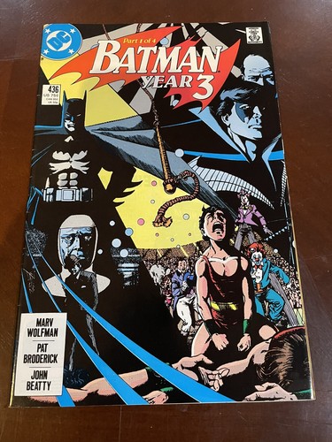 BATMAN 436 Year 3 Part 1 New Robin Origin High Grade Please See Pics | eBay