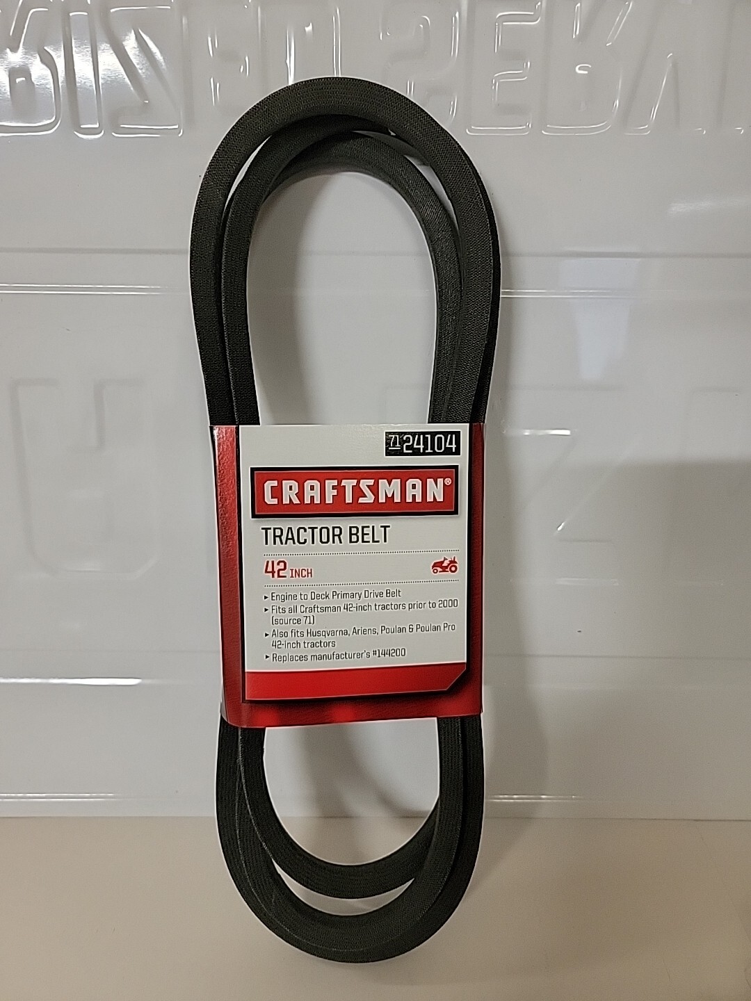 OEM Craftsman Genuine 42" Deck Belt 144200 532144200 24104 -AD | eBay
