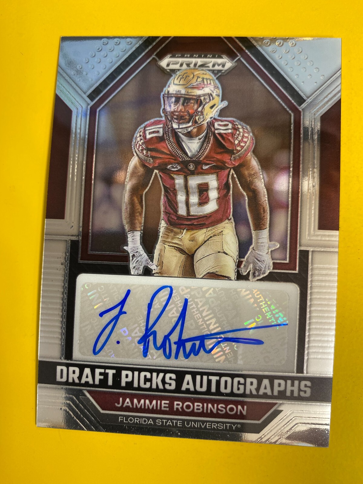 RS17704 2023 Prizm Draft Picks Autographs Jammie Robinson | eBay