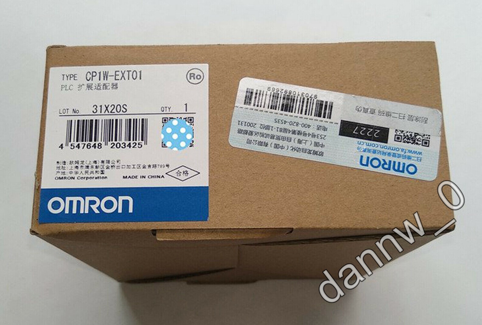 New In Box Omron CP1W-EXT01 PLC Module | eBay