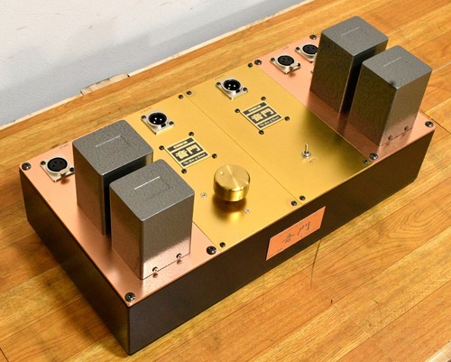 Passive preamp transformer Finemet attenuator 48 steps true balance ...