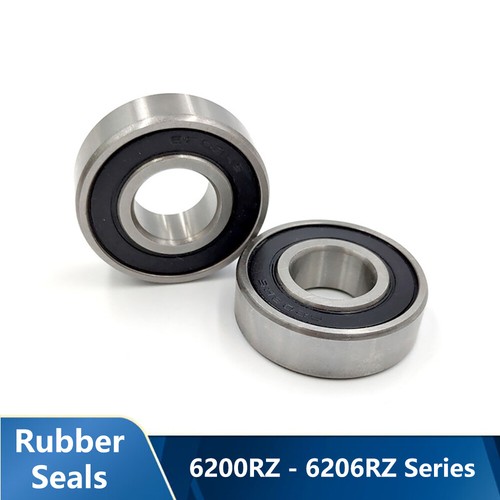 6200 6201 6202 6204 6205 6206 RZ Deep Groove Ball Bearings 10x30x9mm ...