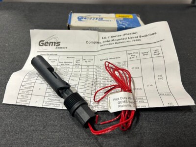 GEMS FLOAT LEVEL SWITCH, LS-7 SERIES, | eBay
