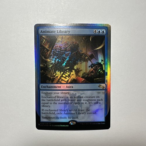 MTG FOIL Animate Library | eBay