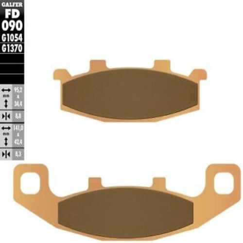 Kawasaki GPX 1000 R 1988-2024 Galfer Front Brake Pads | eBay