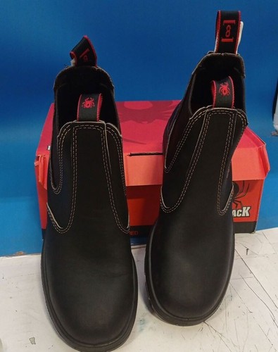 Redback Men Bobcat Claret Oil Kip Elastic Soft Toe Boot Brown-8 On Tag ...