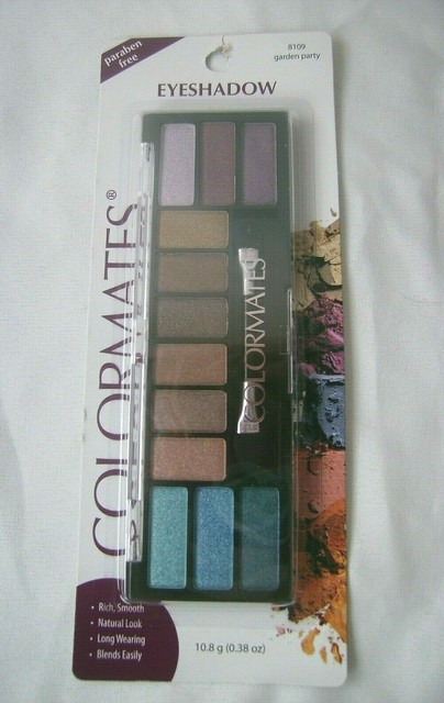 Colormates Eyeshadow Palette Garden Party Paraben 12 Shades for sale ...