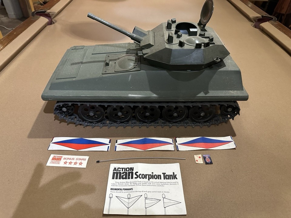GI Joe Action Man. Scorpion Tank | eBay