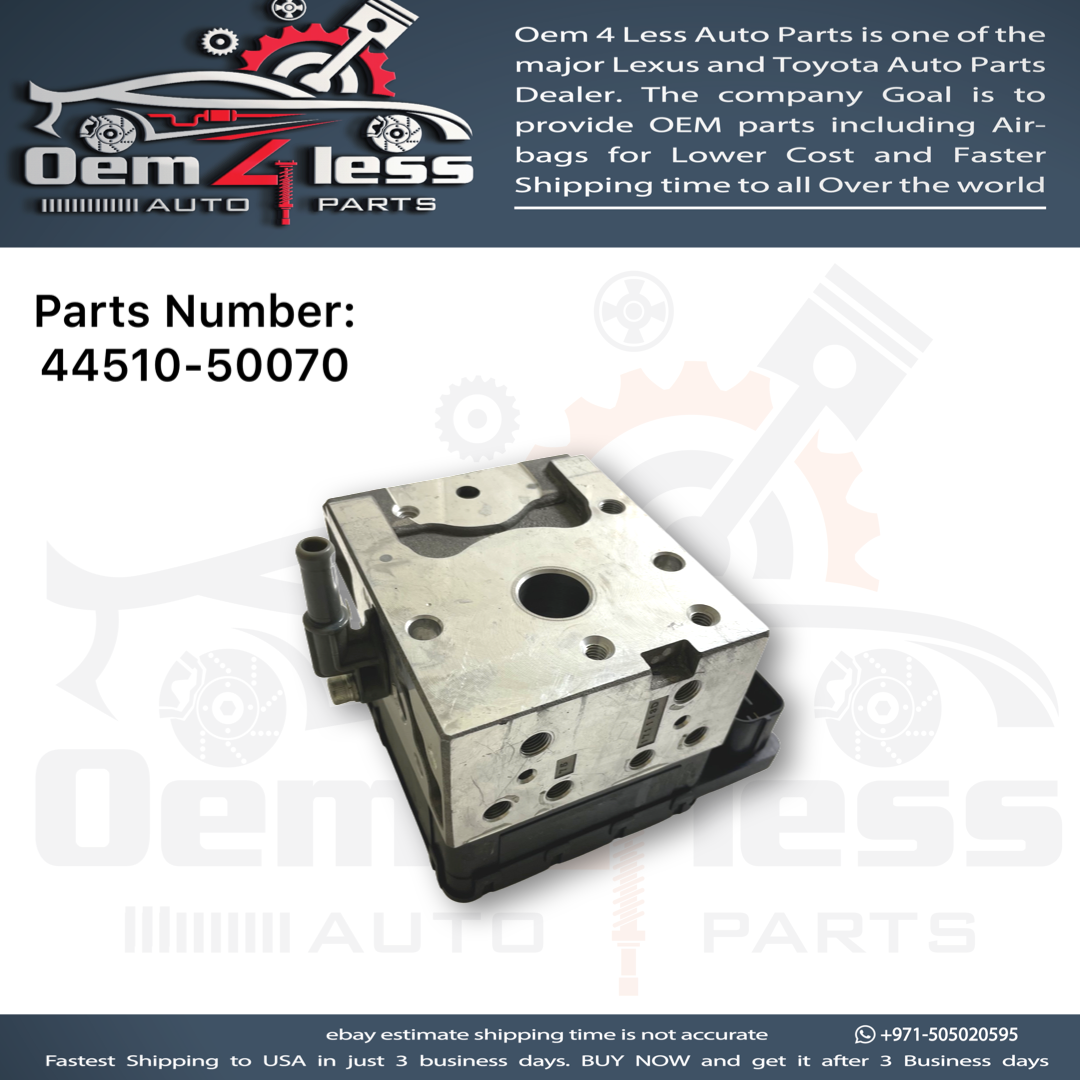 Lexus LS460 Anti Lock Brake ABS Pump Actuator 44510-50070 OEM 2007 To ...