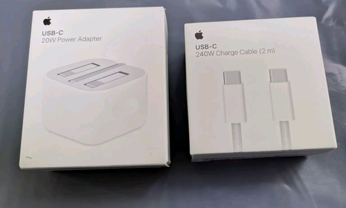 Genuine 20W USB Type C PD UK Power Adapter Plug Fast Charger For Apple ...