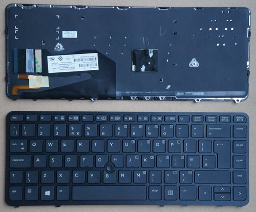 UK Keyboard For HP elitebook 840 G1 850 G1 840 G2 850 G2 Pointer ...