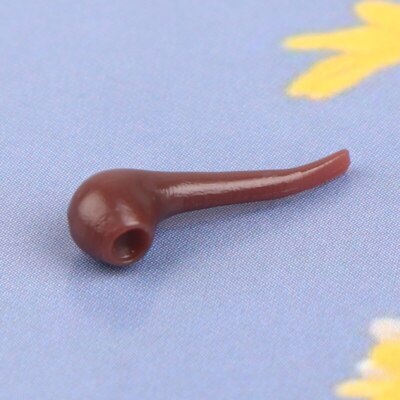 2pcs Dollhouse Miniature 1:24 Scale Man's Pipe Smoke Model Grandfather ...
