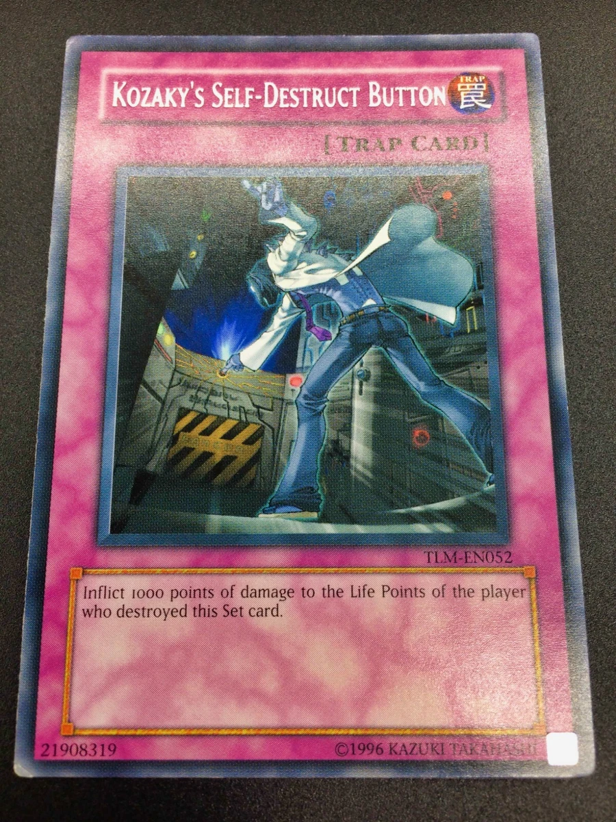 Self Destruct Button Yugioh