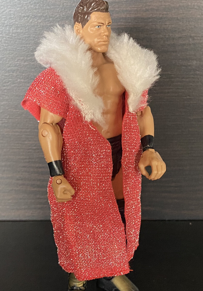 WWE Red Robe W Fur Accessory Mattel Elite Figure Prop Clothes D1 | eBay