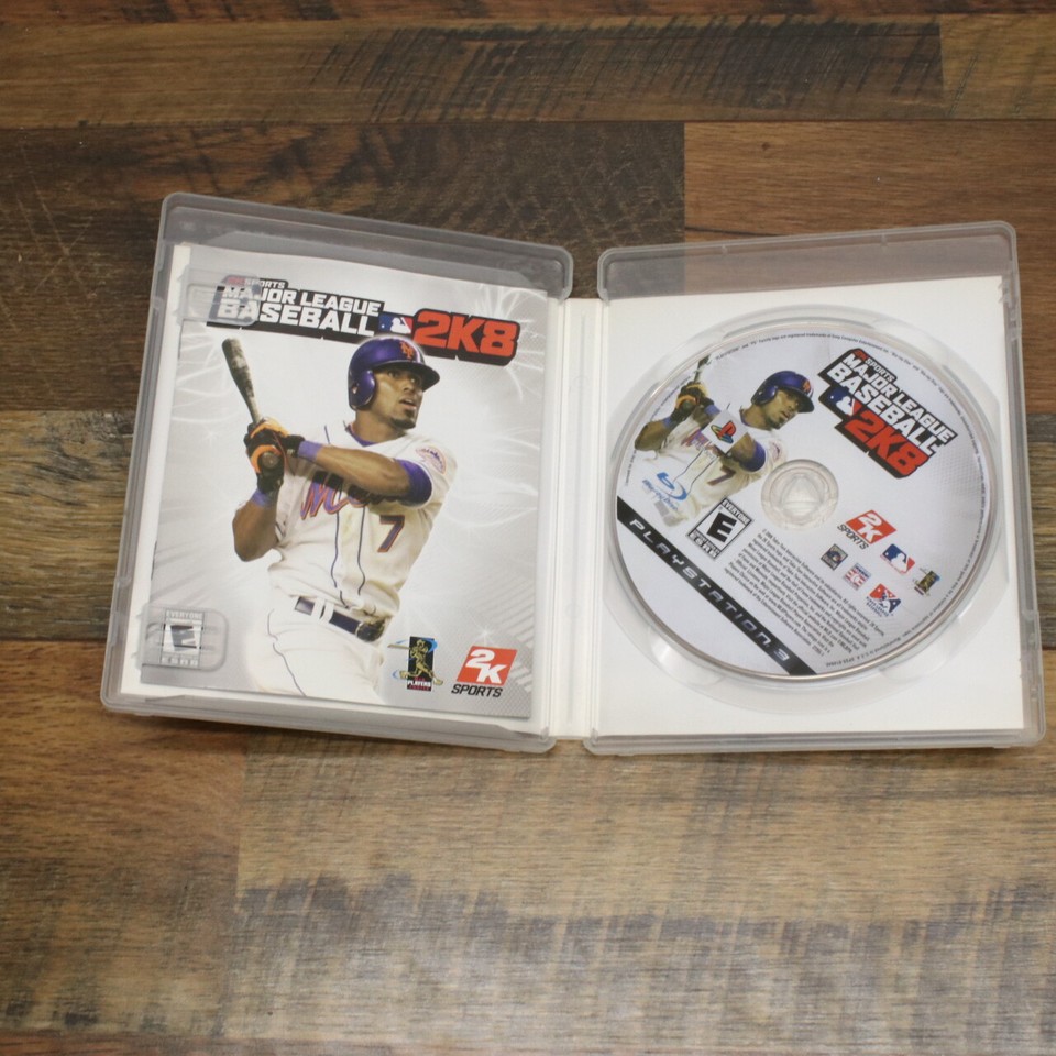 MLB 2K8 Video Game: Playstation 3 (Complete, Disc, Case, Manual) | eBay