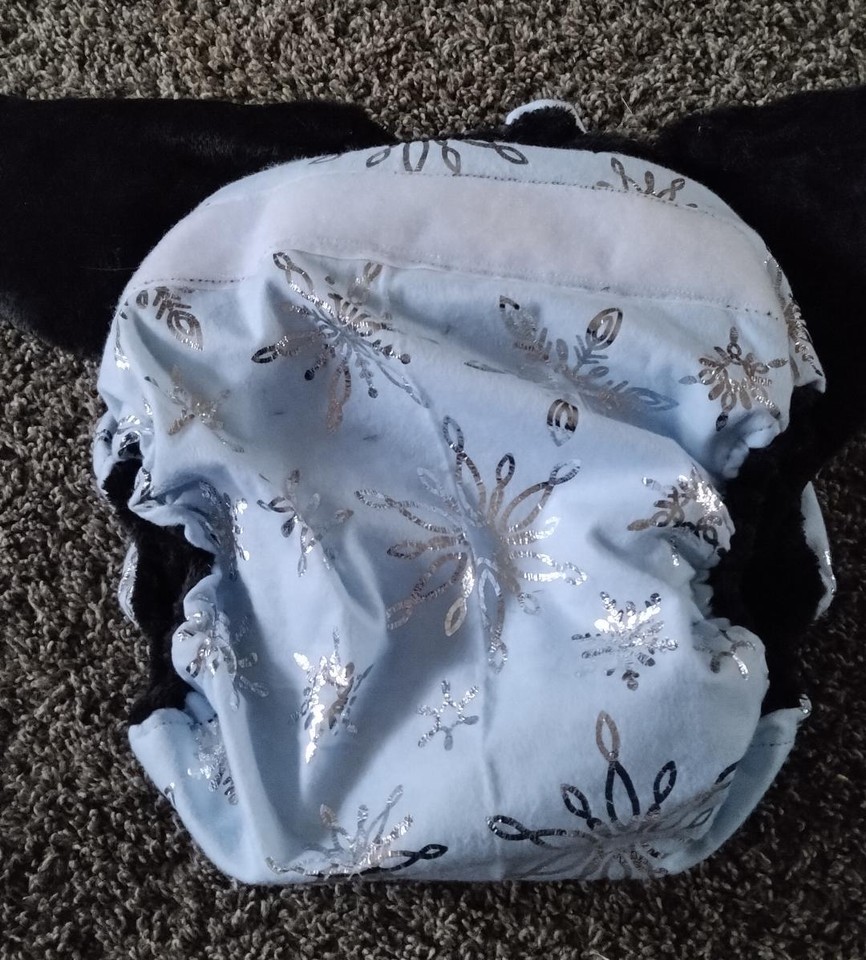 Adult Cloth Diaper Silver /Silver Foil , Insert | eBay