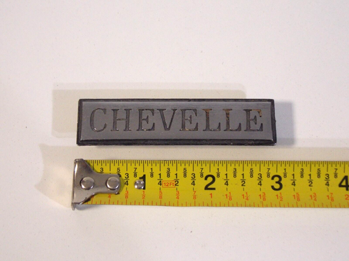 Vintage 1973 74 75 Chevrolet Chevelle Rear Panel Emblem Badge 1671184 ...