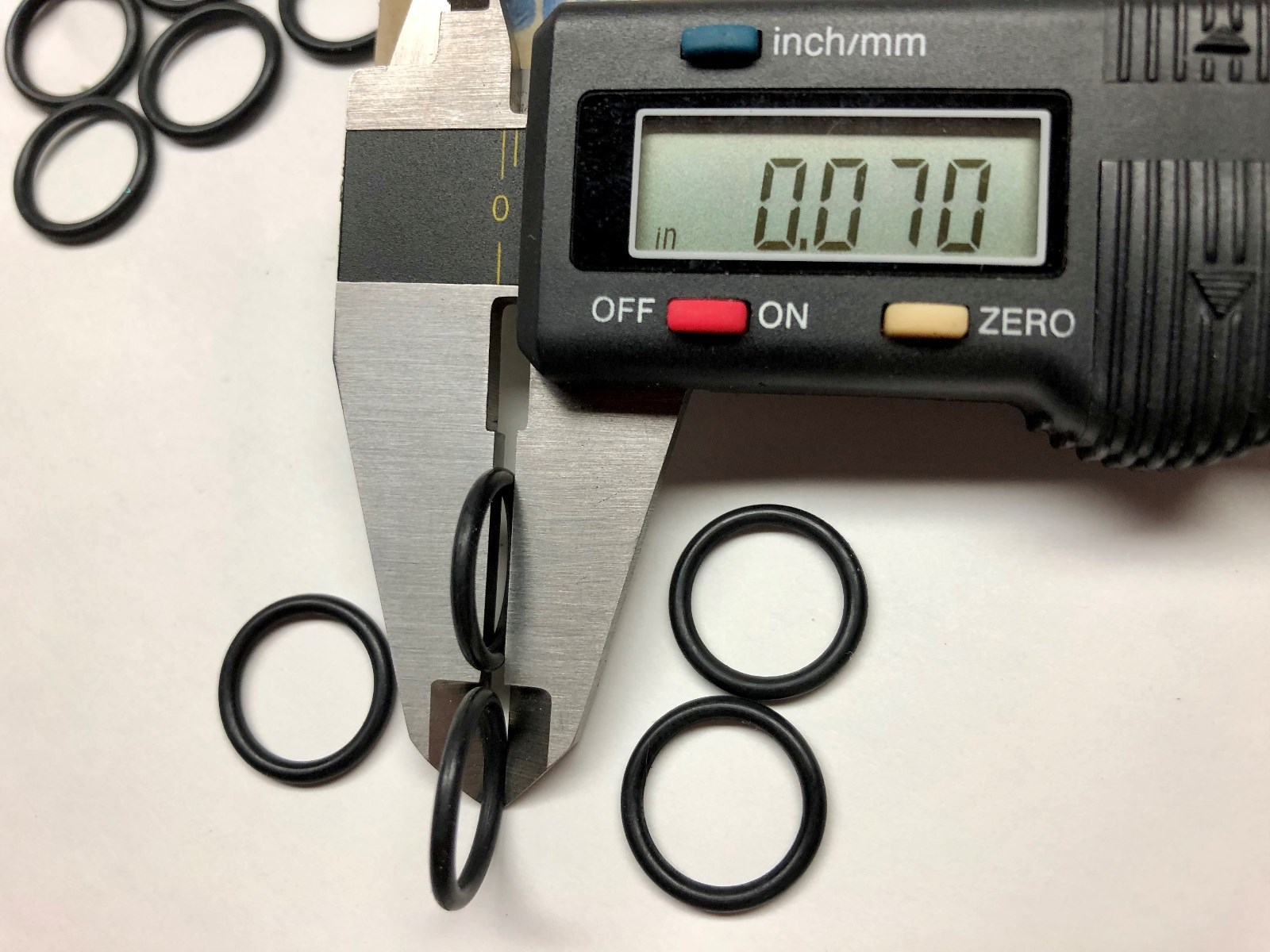 1/2 inch O-Ring - Polychloroprene 70 Durometer Manufacturer Part ...