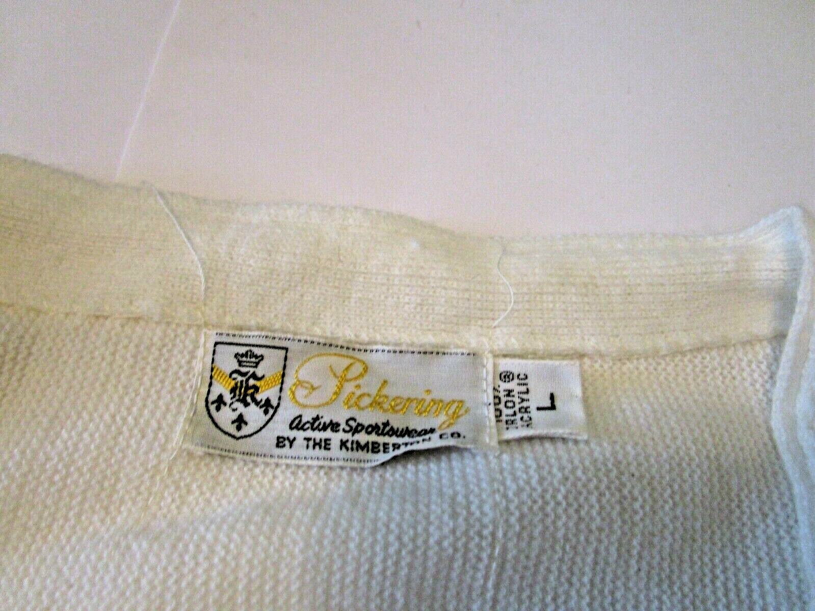 Vintage Schmidt's Beer Logo Cardigan button down Men's Sweater Large ...