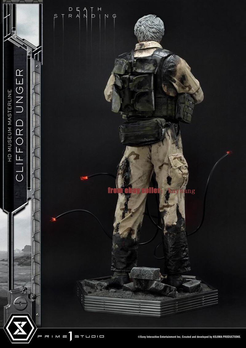Prime 1 Studio HDMMDS-02 Death Stranding 1/2 Clifford Unger Statue ...