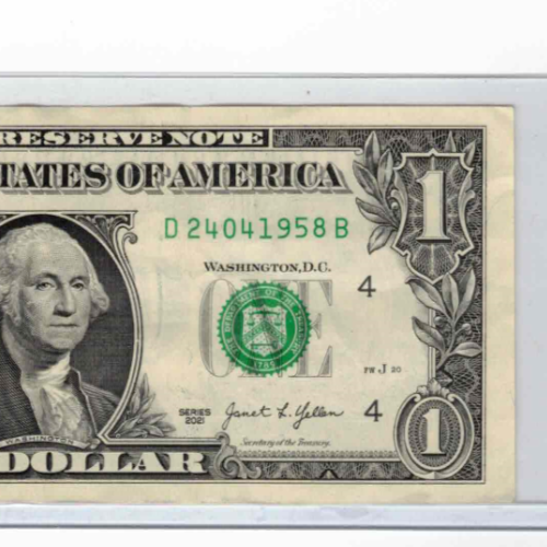 $1 BIRTHDAY NOTE "24041958"; April 24, 1958 | eBay