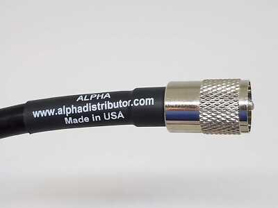 Alpha RG213 Ultra Flexible Coaxial Cable - Wholesale | eBay