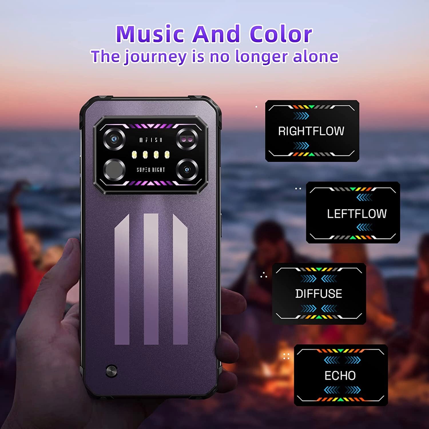 IIIF150 Air1 Ultra Rugged Smartphone Unlocked 256GB Night Vision Phone ...