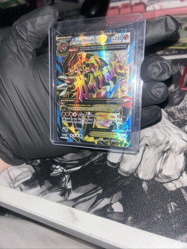 Primal Groudon EX (Omega - 151 Full Art) 151/160 XY-Primal Clash Holo ...