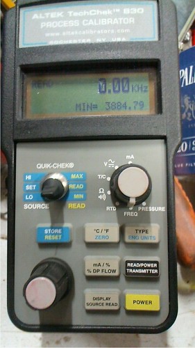 Altek TechChek 830 MultiFunction Process Calibrator FREE SHIPPING UNIT ...