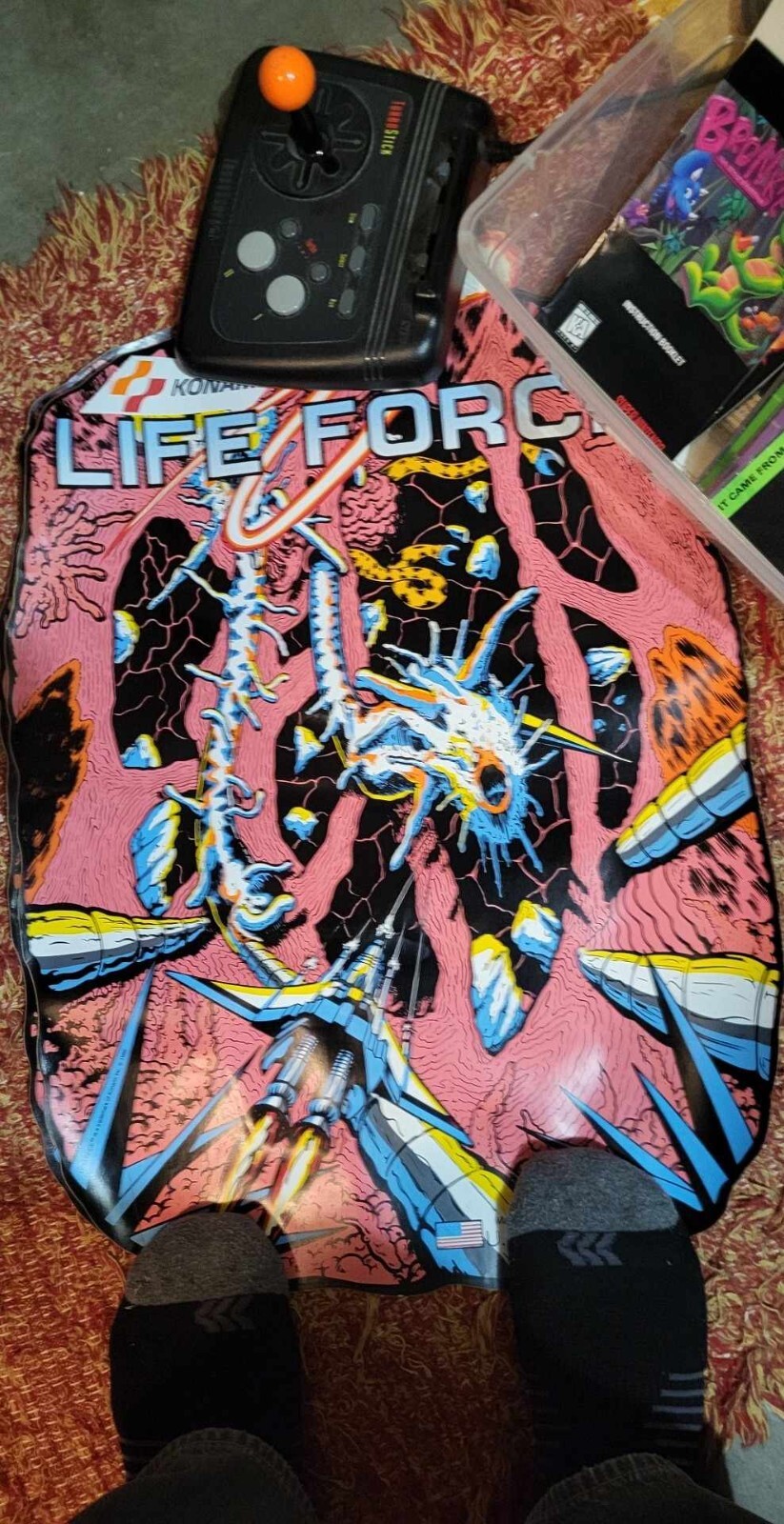 Life Force Konami Original Arcade Sideart x 2 JAMMA NEW | eBay