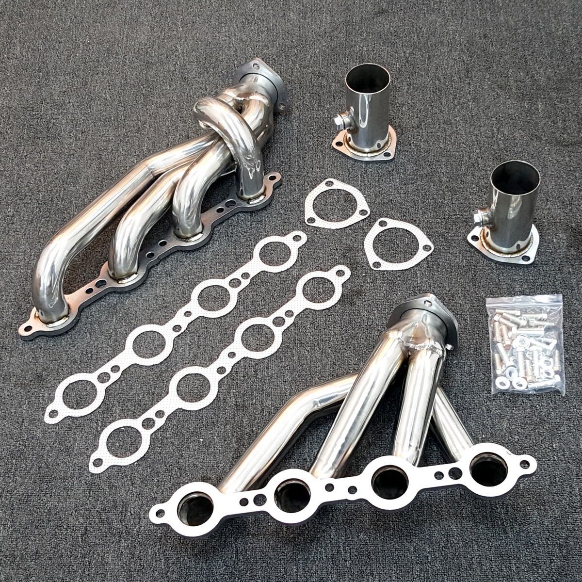 Exhaust Headers For LS1 LS2 LS3 LS6 LS Truck & SUV 4.8 5.3 5.7 6.0 6.2L ...
