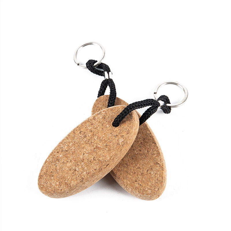 1Pc Cork Ball Keychain Floating Buoy Holder for Water Sports Beach ...