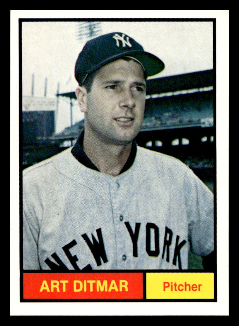 1982 Galasso 1961 World Champions New York Yankees #21 Art Ditmar | eBay
