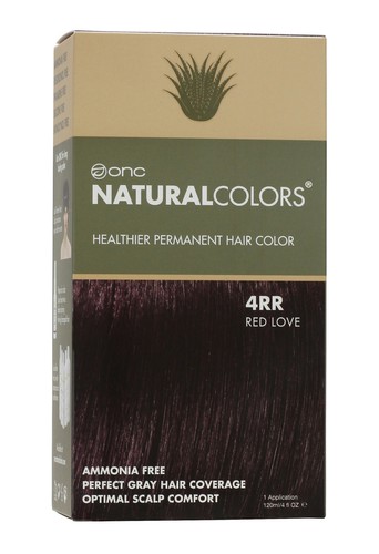 ONC NATURALCOLORS 4RR Red Love Hair Dye Healthier Permanent Hair Color ...