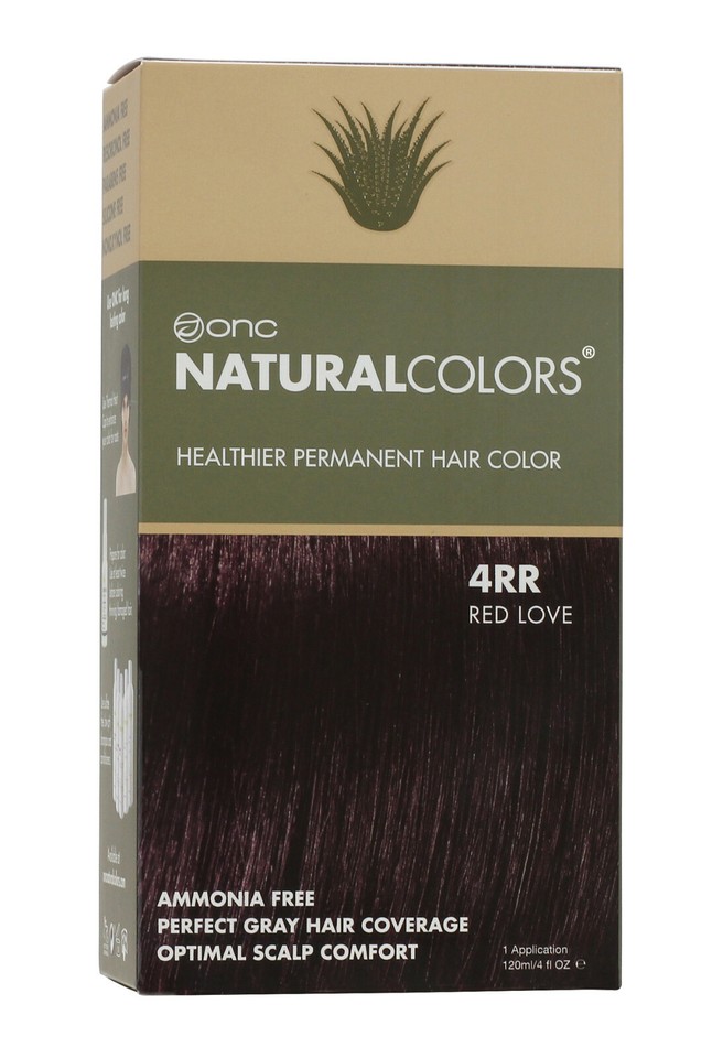 ONC NATURALCOLORS 4RR Red Love Hair Dye Healthier Permanent Hair Color ...
