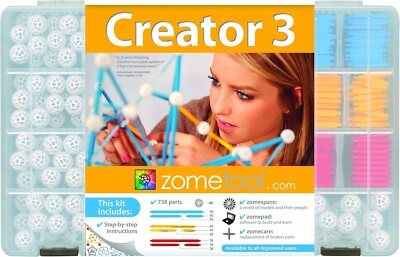 zometool (Zome Tool) zom1003 Zometool Kit 3 ABS New | eBay Australia