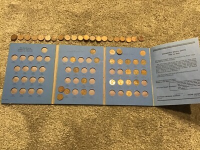 Canadian Penny Collection Lot of 71 Piece | eBay