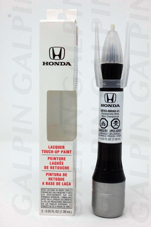Genuine OEM Honda Touch-Up Paint Pen - NH-0 Championship White | eBay