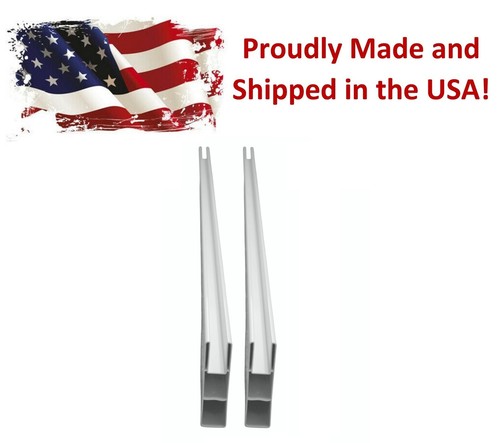 2 pack Vinyl Privacy Fence Pocket Rails | eBay