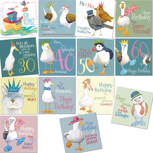 EMMA BALL CARD Birthday Congratulation Engagement Greeting Wedding ...