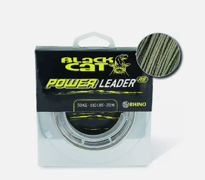 Black Cat Power Leader Schnur Vorfach Wels/Waller Schlagschnur 50-150 ...