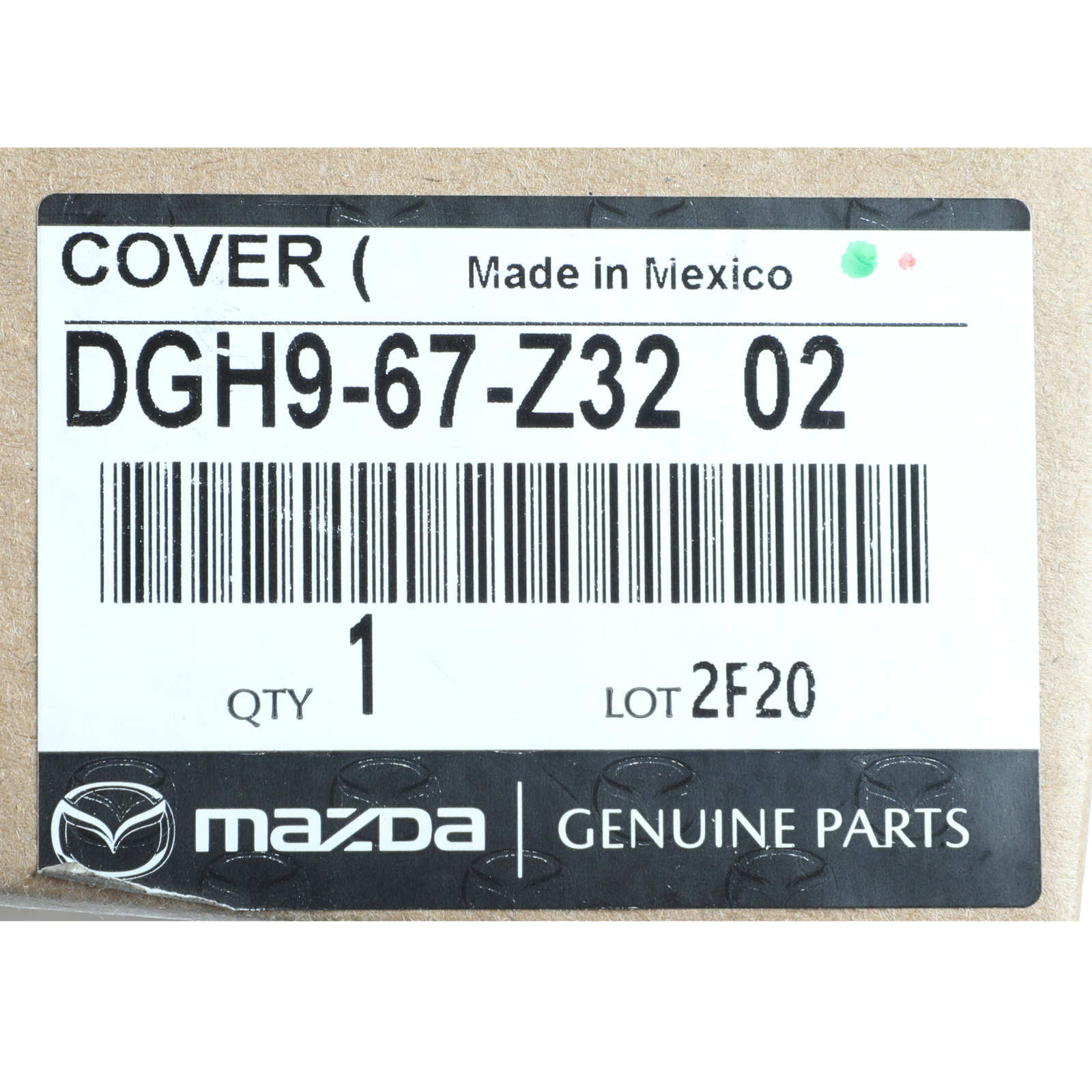 NEW OEM GENUINE Mazda 2020-2021 CX-30 Front Left Camera Cover Cap DGH9 ...
