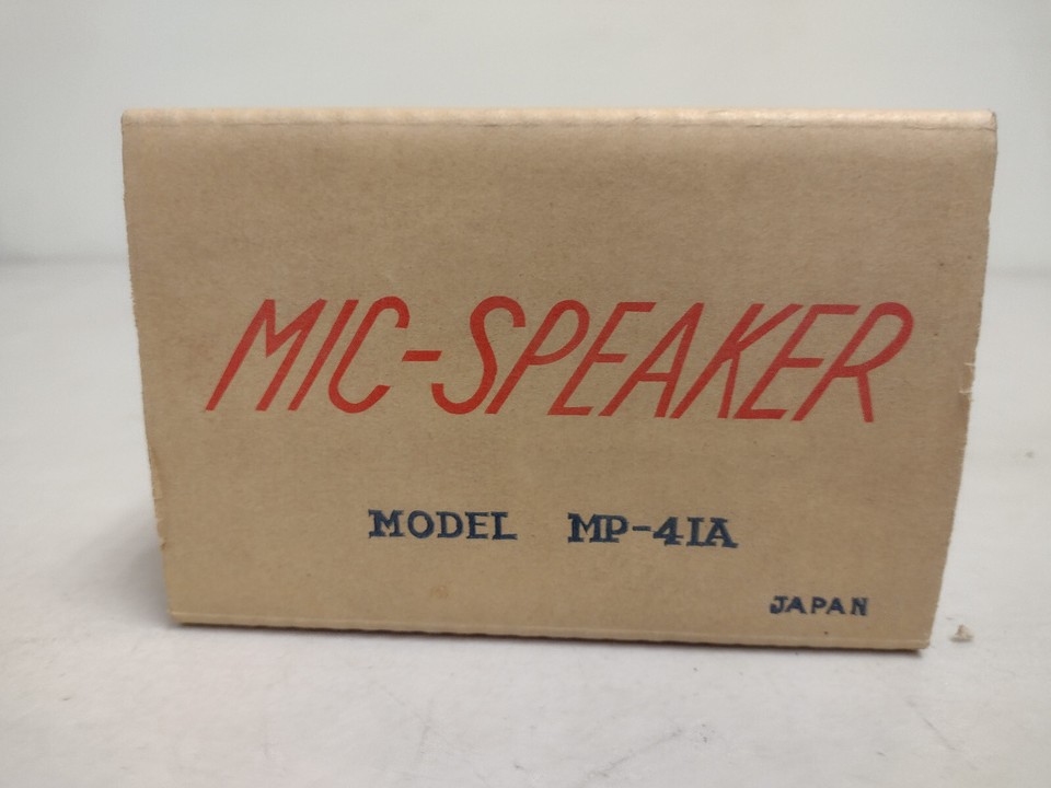 Tinico Mp-41A All Transistor Pocket Radio Vintage Reel To Reel Mic ...