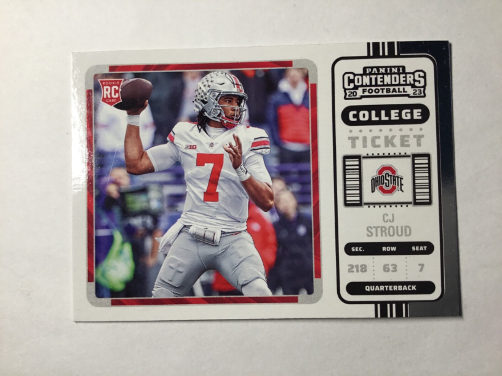 cj stroud rookie card contenders 3 | eBay