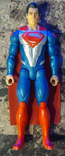 Metallic Armor Superman 12 Inch Action Figure Mattel DC Justice League ...