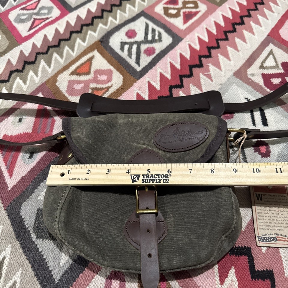 New Frost River Shell Bag Purse Satchel Medium Waxed Cotton Shoulder ...