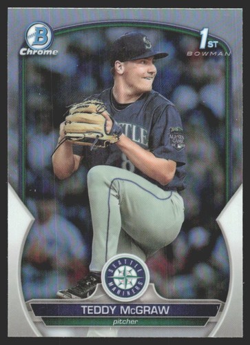 2023 Bowman Draft Chrome Refractors Teddy McGraw #BDC-73 BG6 | eBay