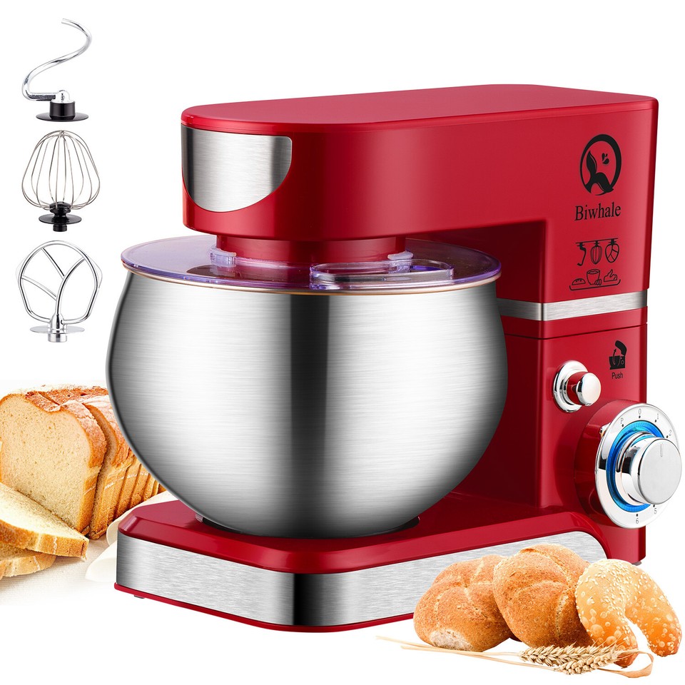 Dough Kneading Machine Electric Mixer for Bread Pizza Making Cream Egg ...